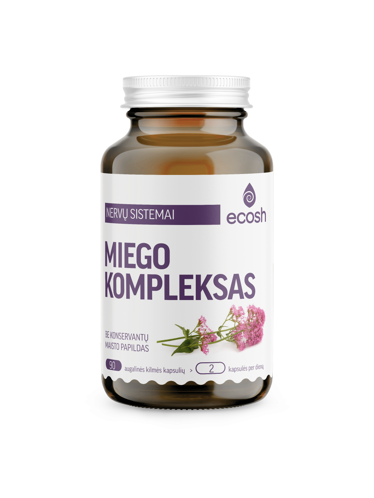 ECOSH Maisto papildas Miego kompleksas 90 kaps.